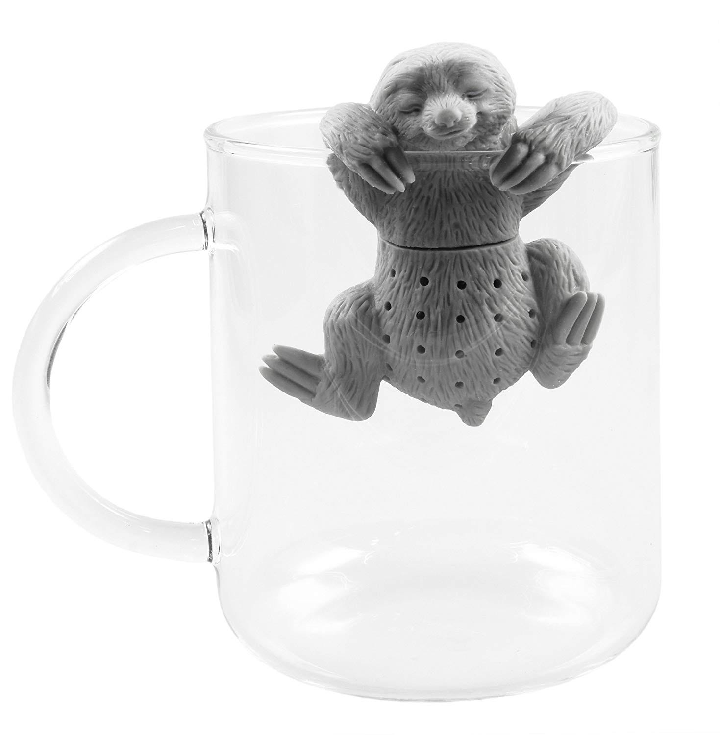PhoneNatic + Sloth Silicone Infuser (BPA-Free) for Loose Tea Leaves