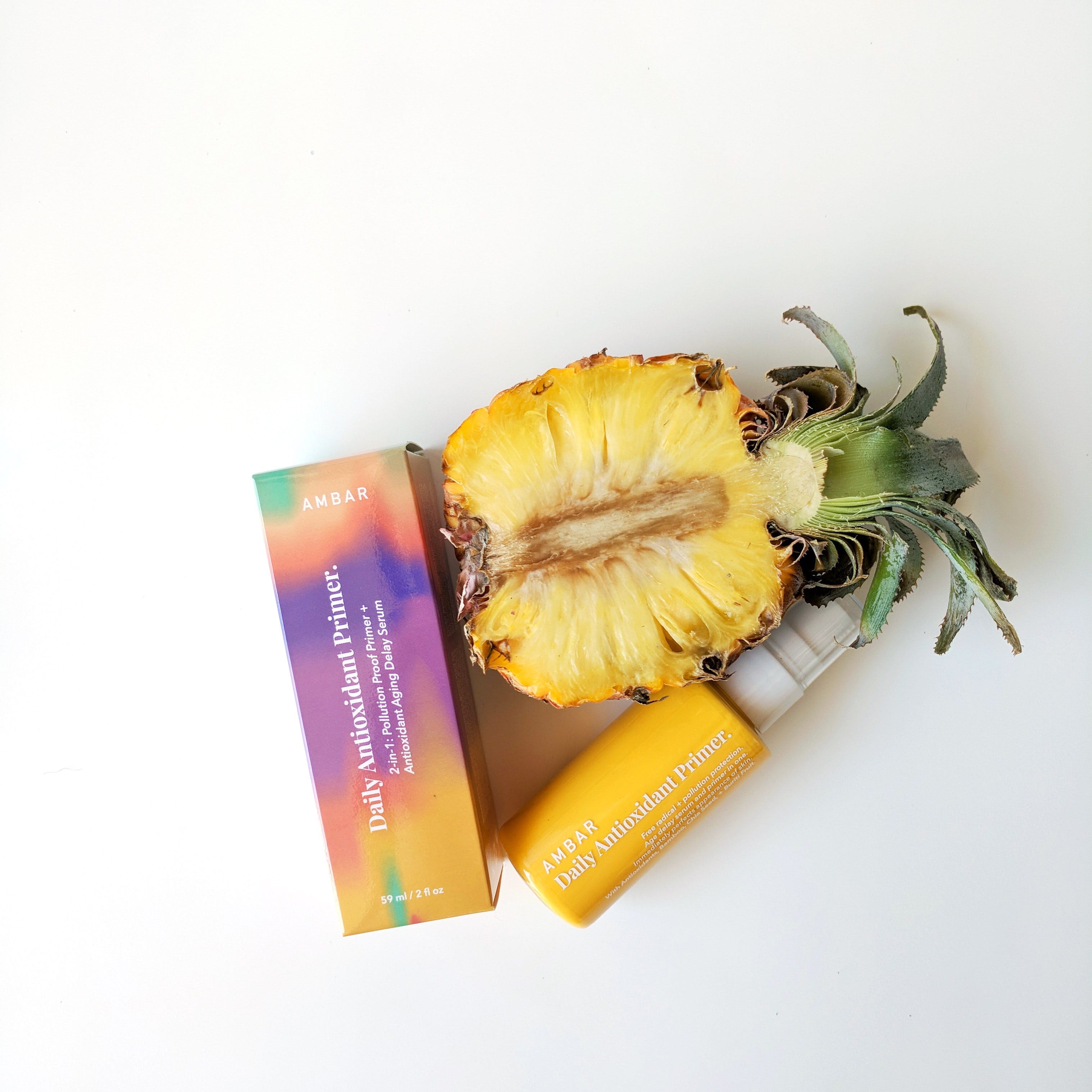 Ambar Beauty + Daily Antioxidant Primer.