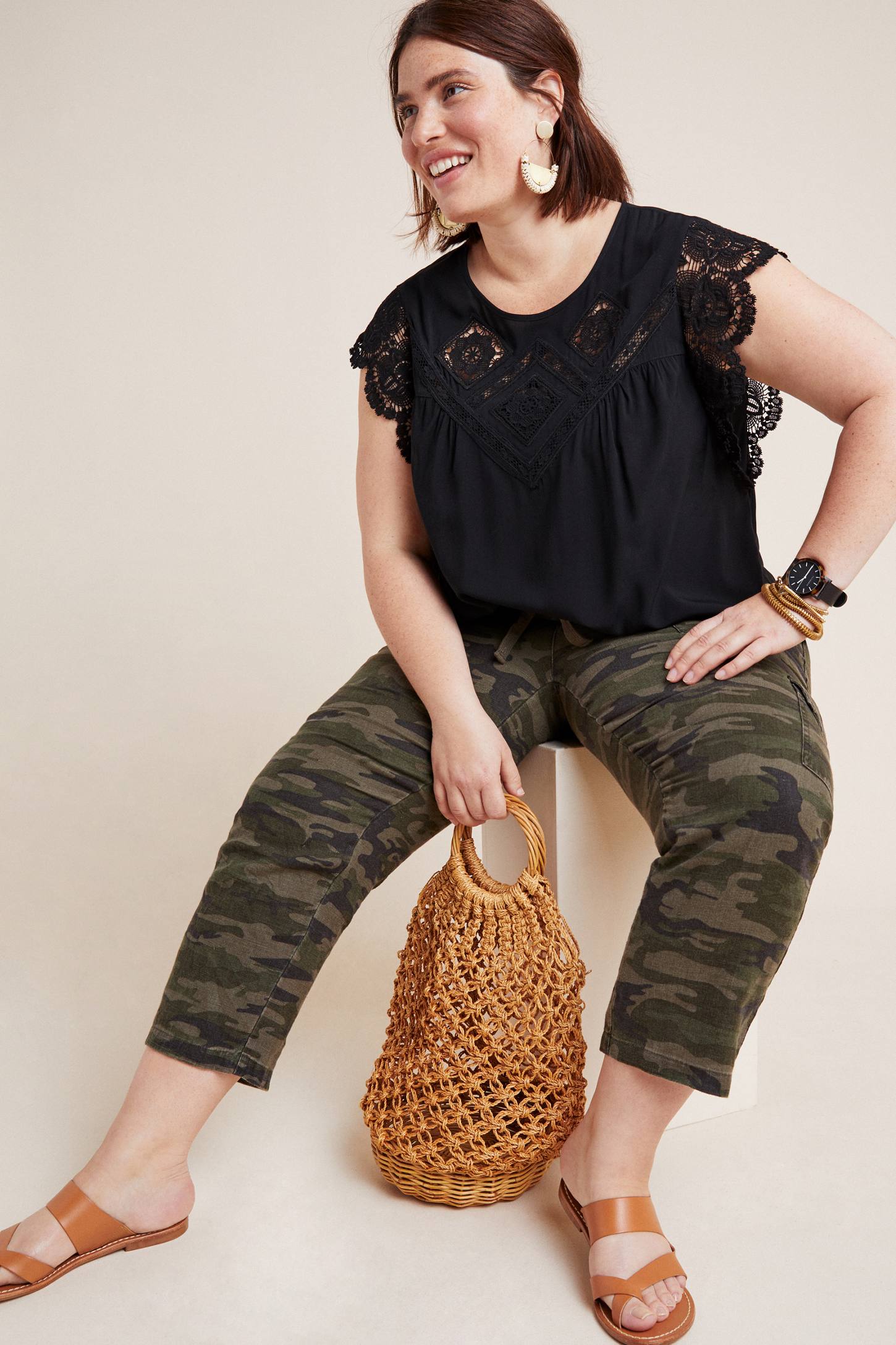 Maeve + Blake Woven Blouse