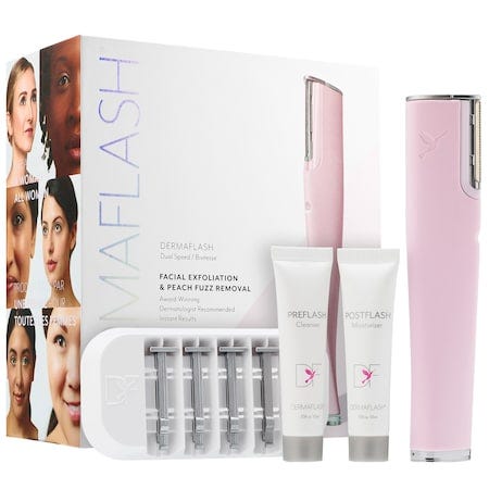 Dermaflash + DERMAFLASH 2.0 Facial Exfoliation & Peach Fuzz Removal