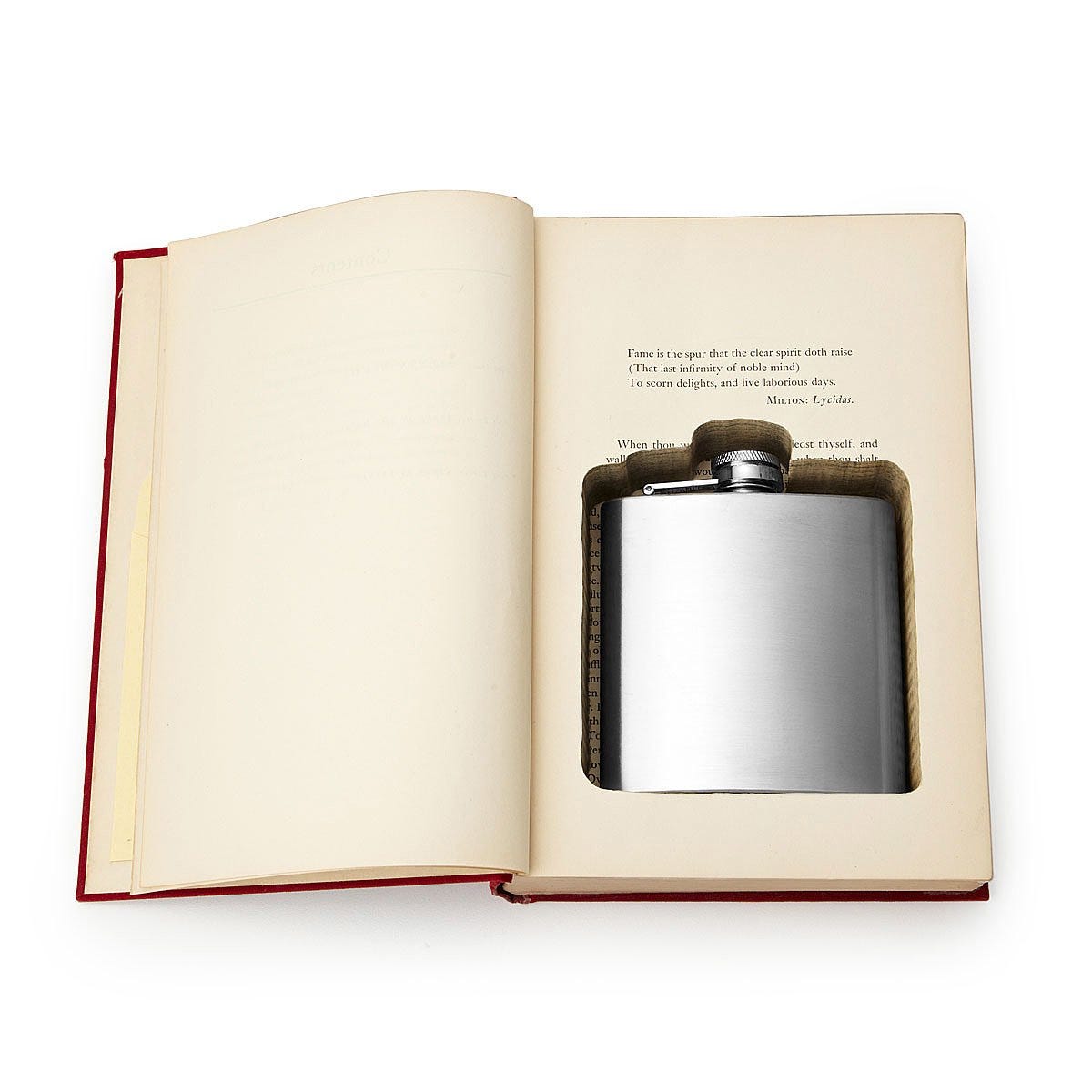 Uncommon Goods + Flask Book Box