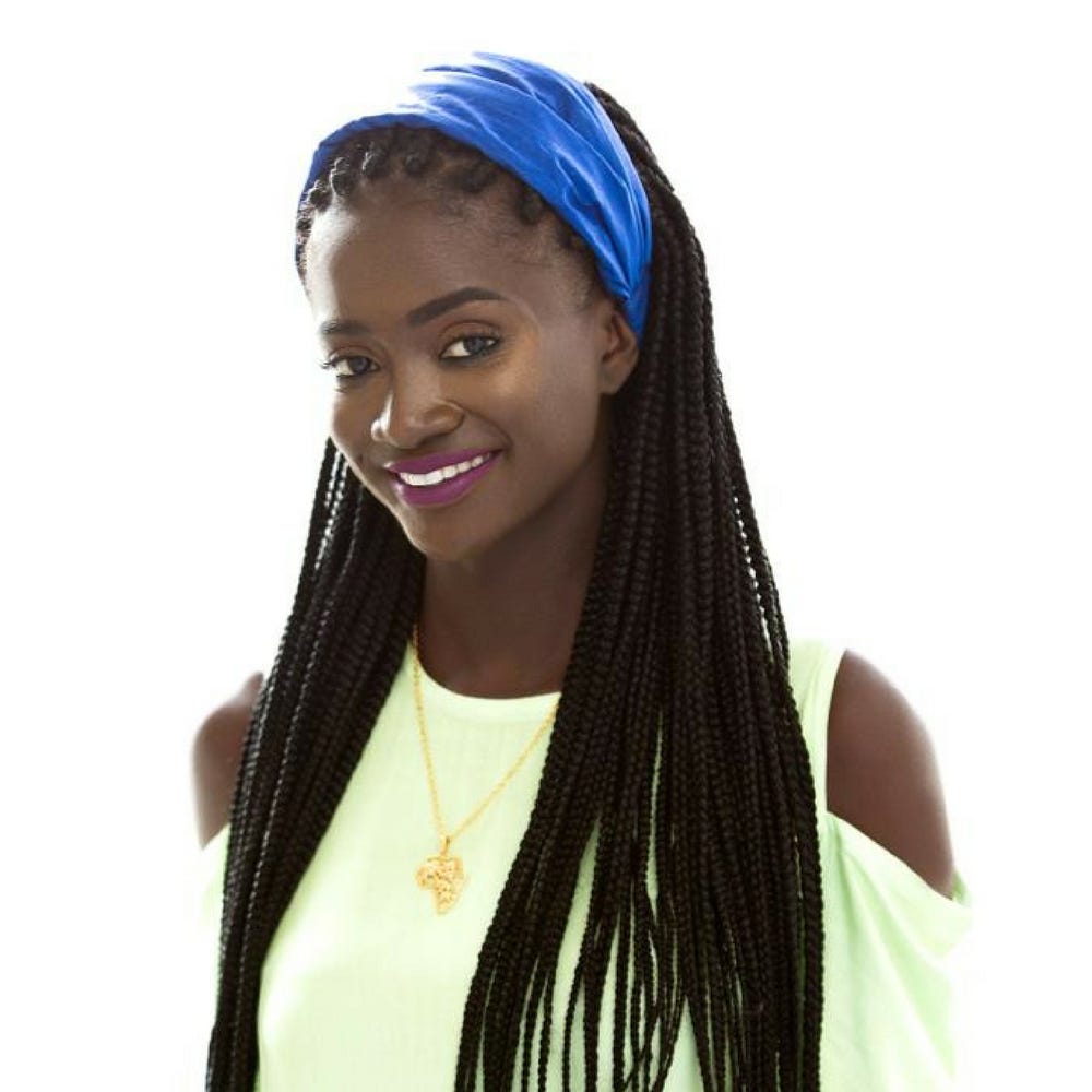 Loza Tam + Royal Blue Head Wrap Headband