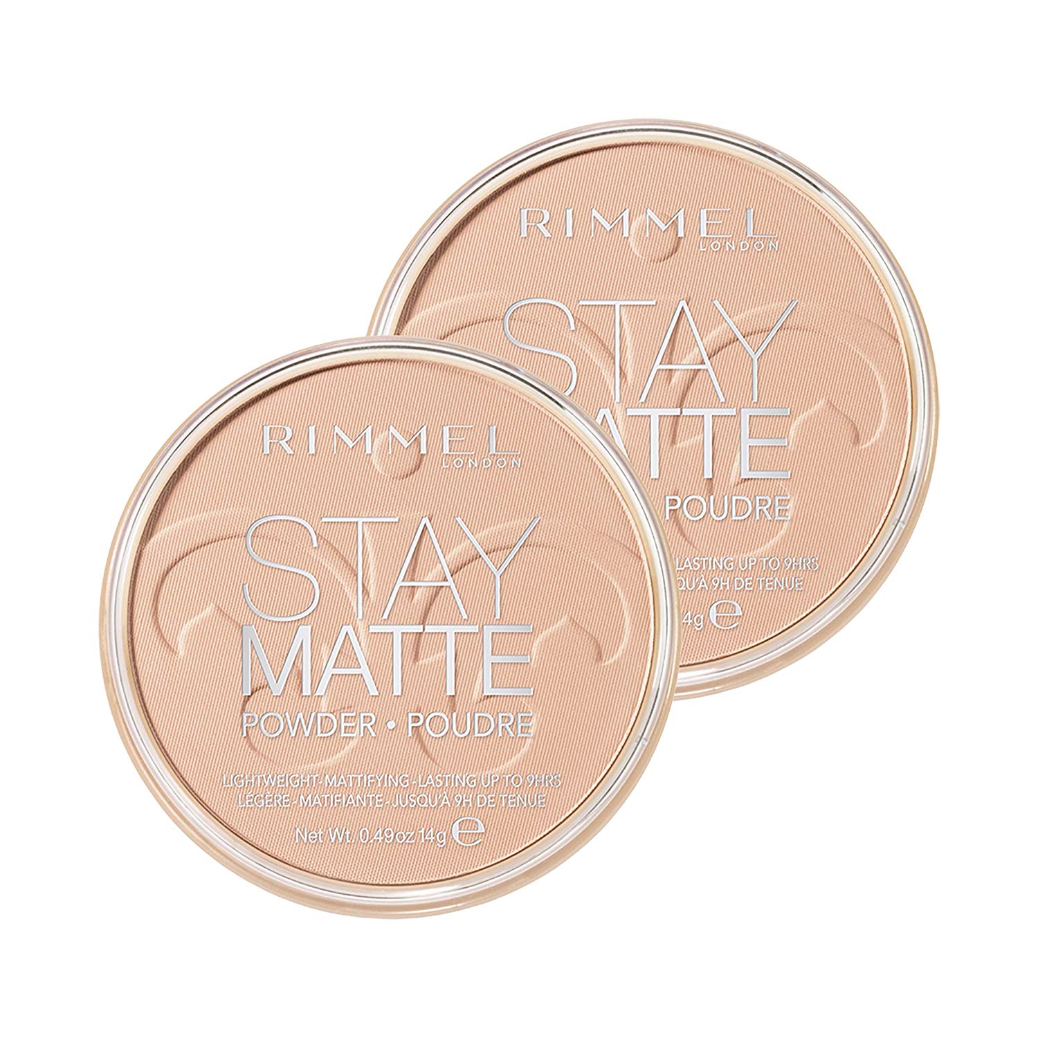 Rimmel + Stay Matte Pressed Powder, 2 Count