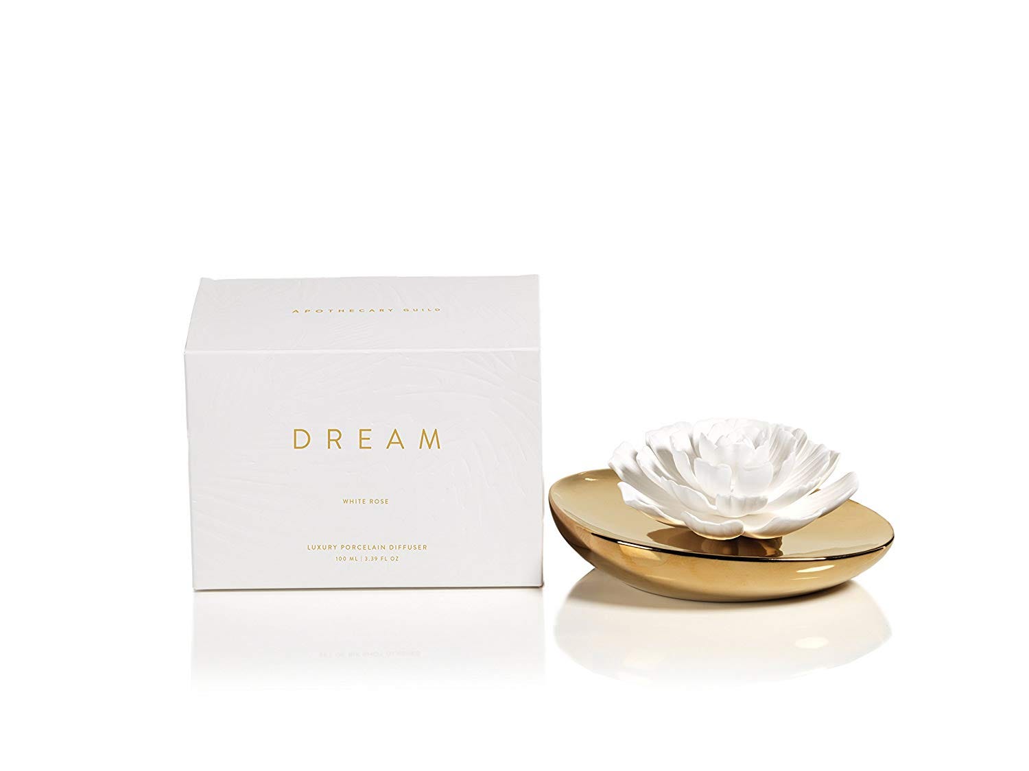Zodax + Dream Porcelain Flower Diffuser