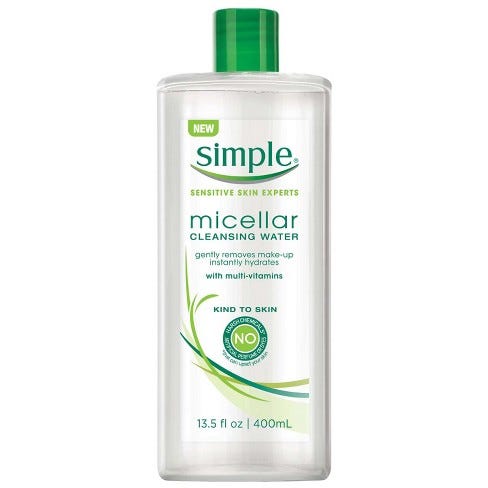 Simple + Micellar Cleansing Water