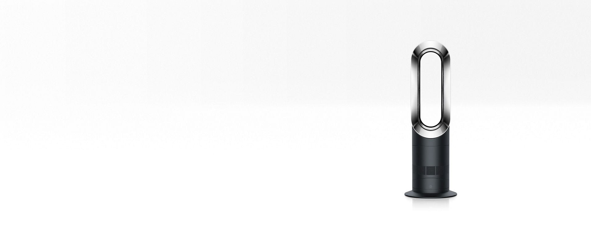 Dyson + Dyson Hot + Cool™ fan heater in black/nickel.