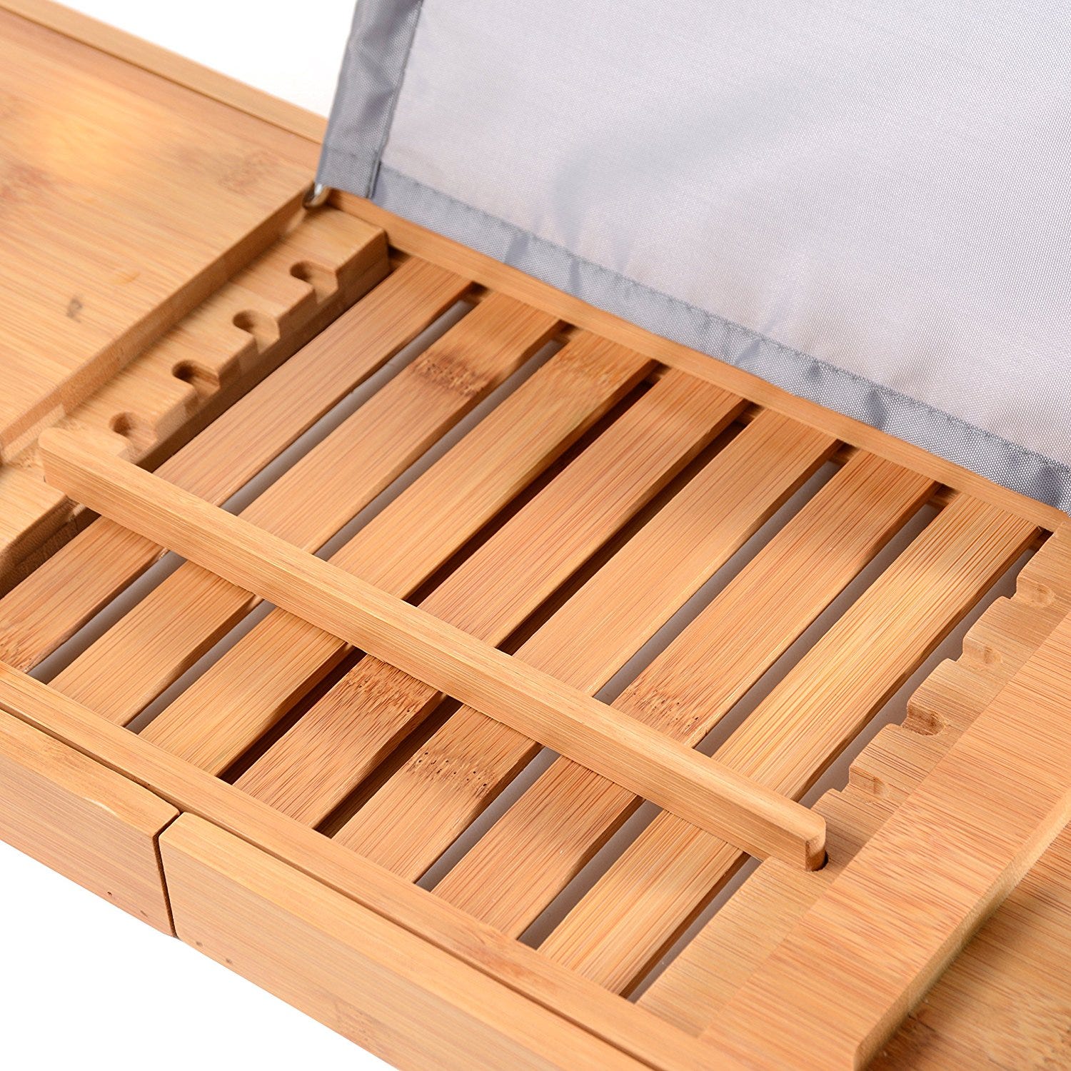 Bamb si Bamboo Bathtub Caddy Tray Bamb si Bamboo Bathtub Caddy Tray