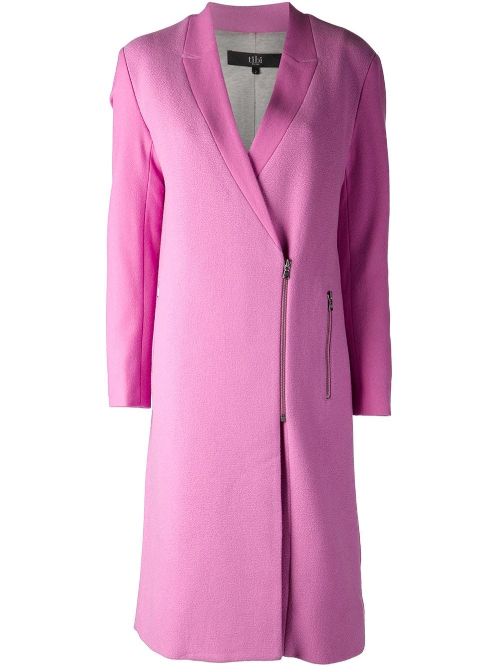 Pink Coat Outfits- How To Wear A Pink Coat