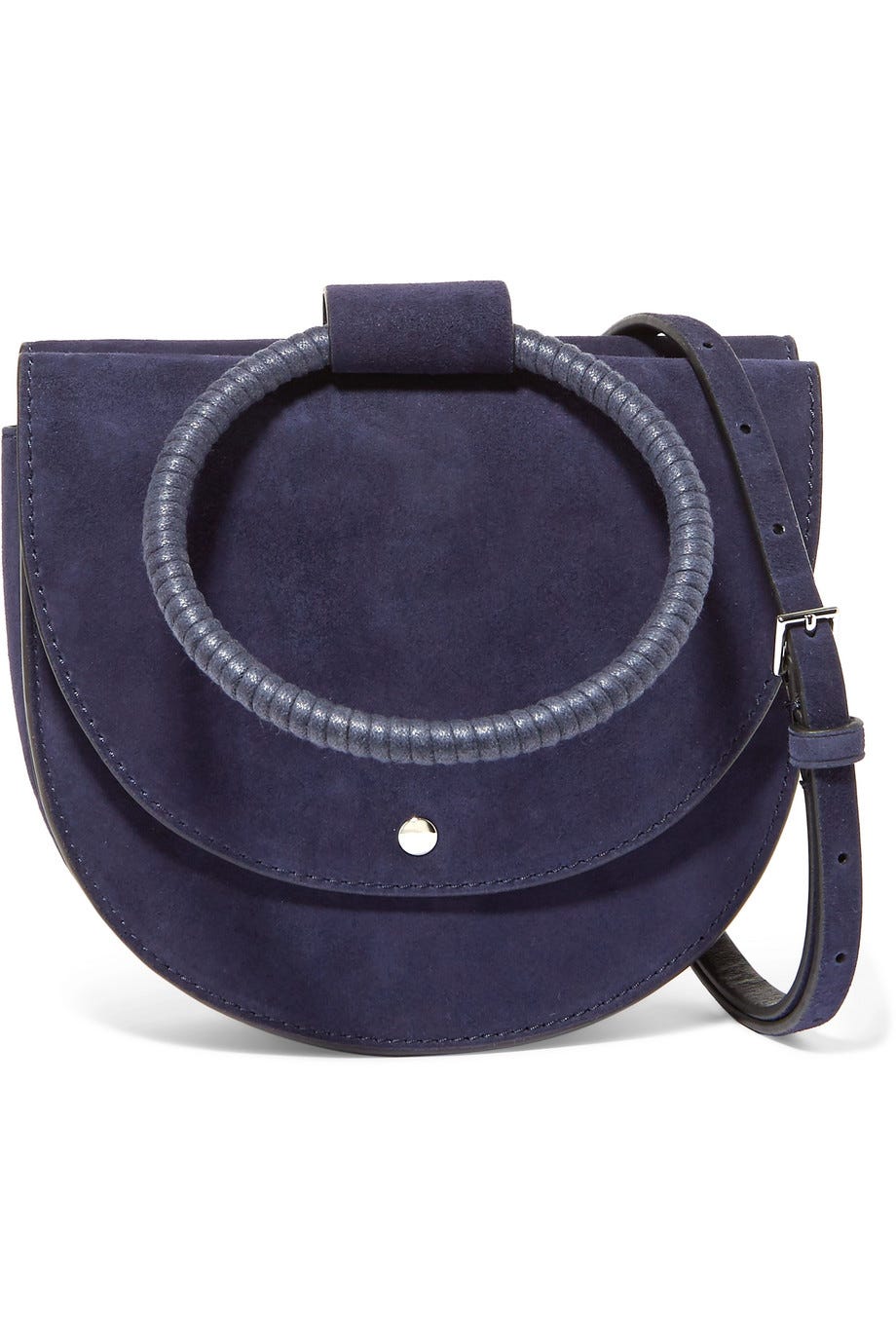 Theory + Whitney Suede Shoulder Bag