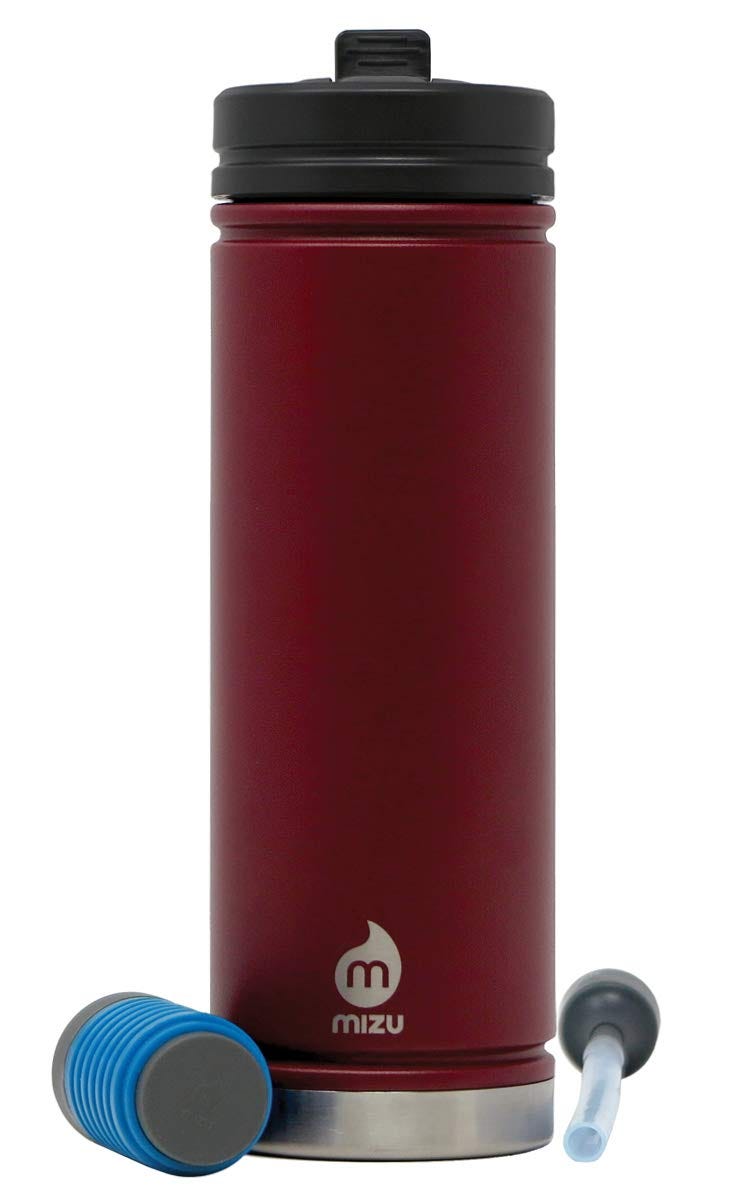 Mizu + Mizu – 22 oz. V7 360 Everyday Filter Kit Stainless Steel Water Bottle – Wide Mouth Double ...