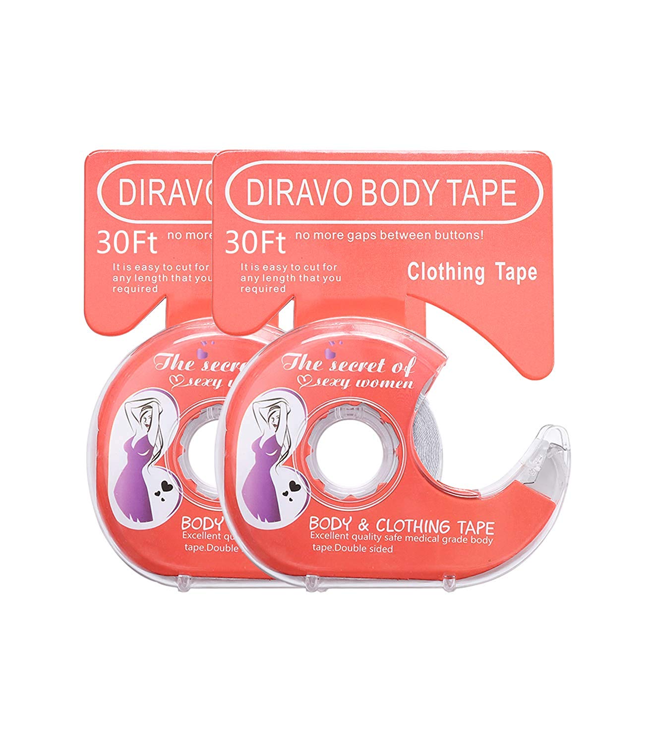 Diravo + Double Sided Clothing Tape