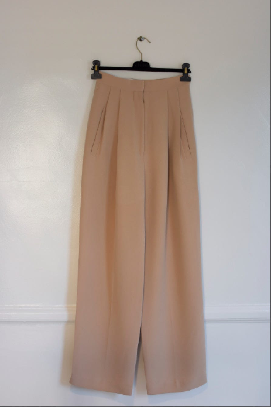 Céline + Celine Silk Trousers