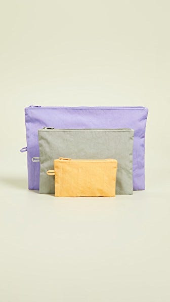 Baggu + Go Pouch Set