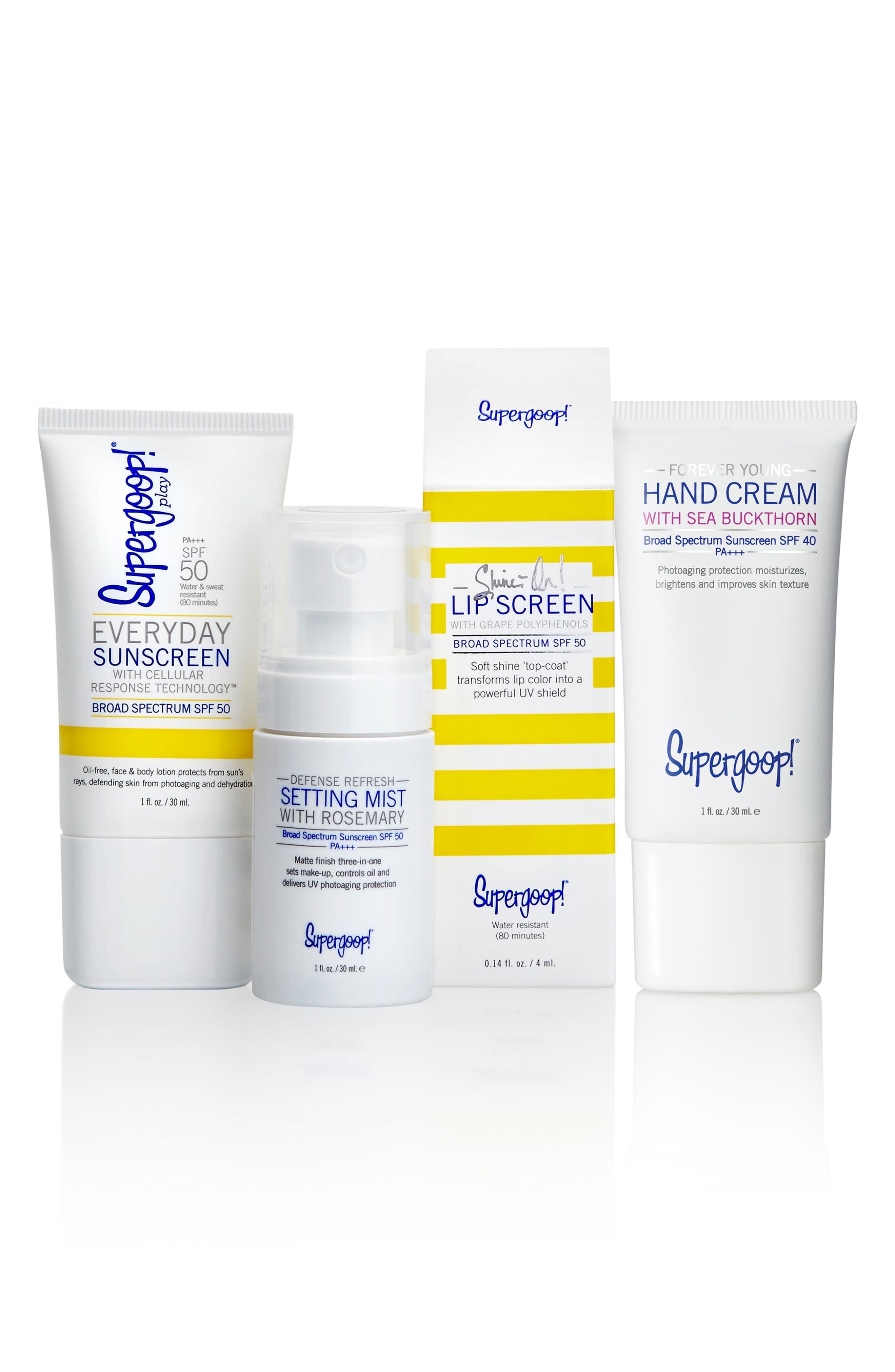 Supergoop! + Supergoop! Live Life in the Sunshine Kit