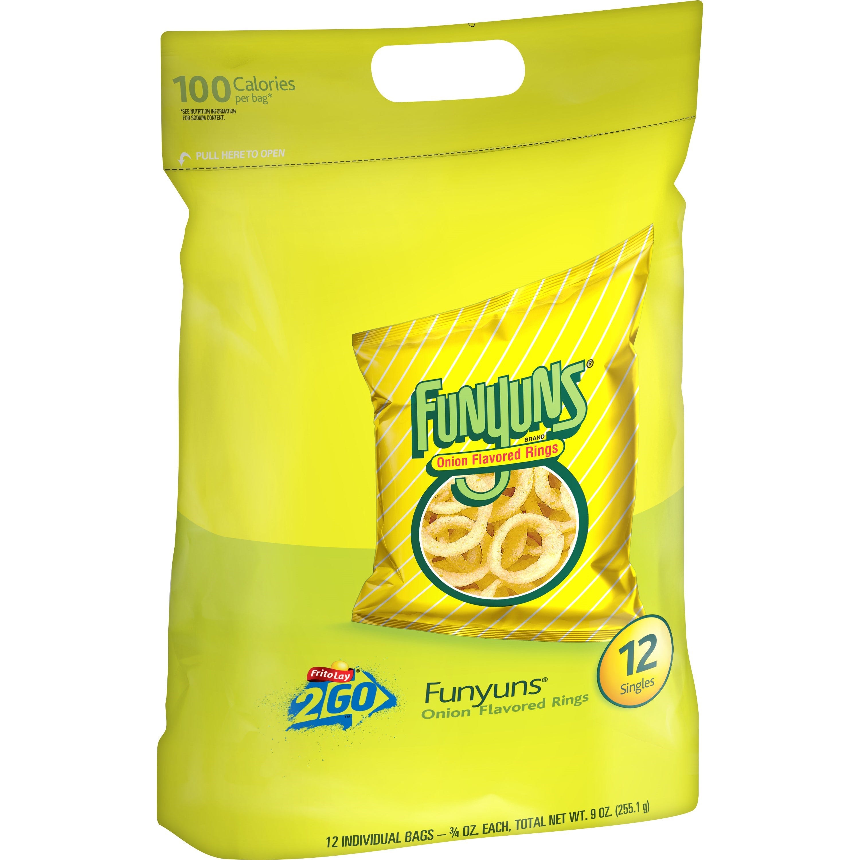 Funyuns + Onion Rings, Single-Serve Pack, 0.75 Oz, 12 Ct