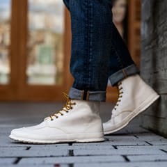 Vulcanizer + Canvas Moc-Toe Lace-Up