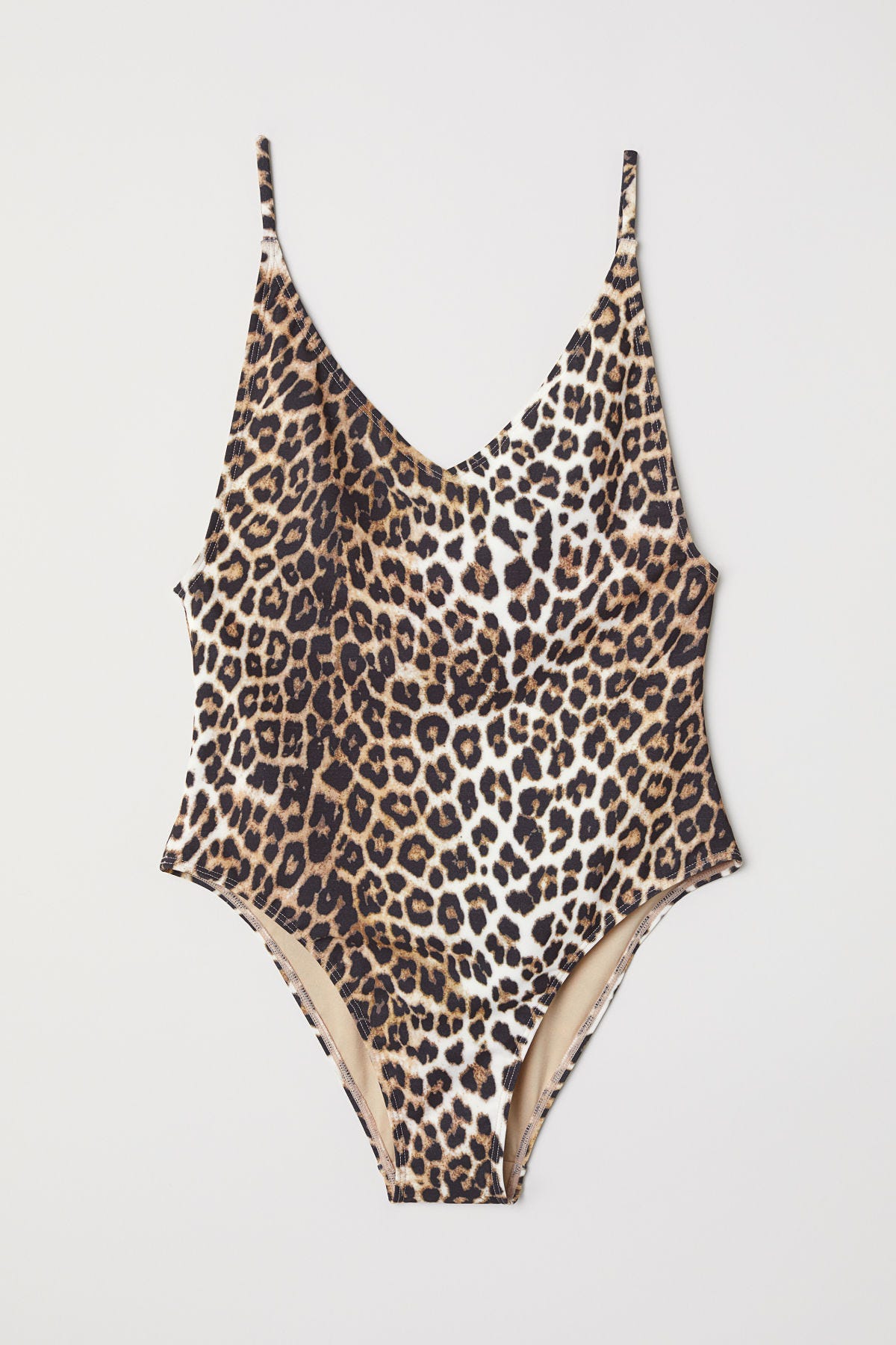 H&M + Patterned Swimsuit
