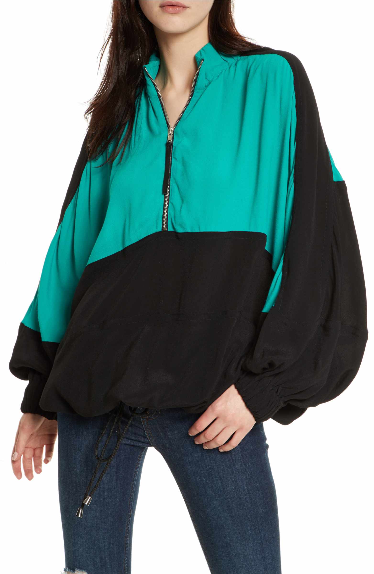 Free People + Colorblock Jacket