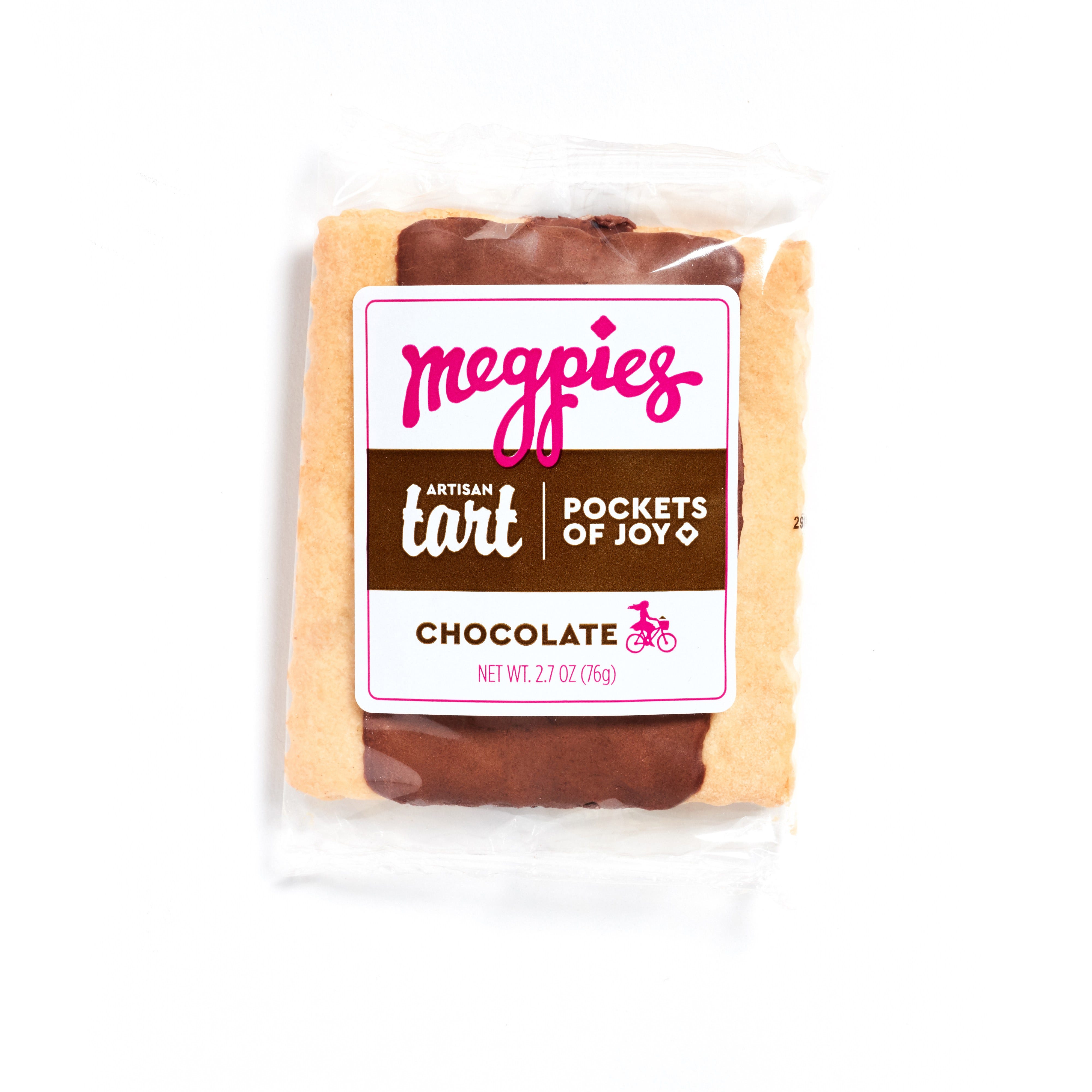 Megpies + Artisan Tart, Chocolate, 2.7 Oz