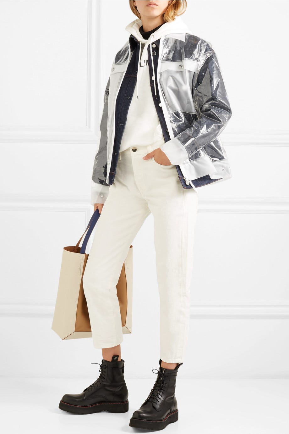 Rains + Glossed-TPU jacket