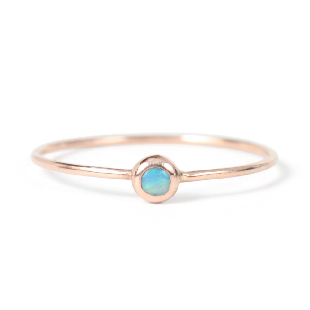 Claire Kinder + Pip Ring, Opal
