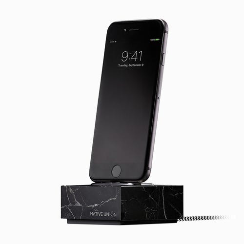 Native Union + DOCK+ LIGHTNING MARBLE EDITION