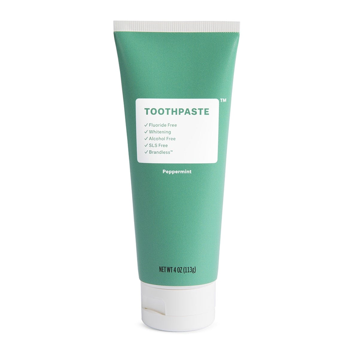 Brandless + Fluoride Free Peppermint Toothpaste