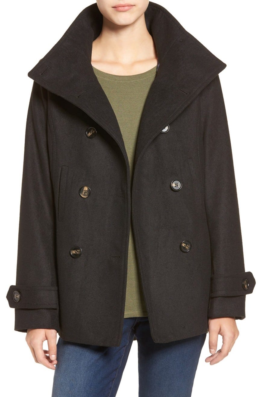 Thread Supply + Double Breasted Peacoat