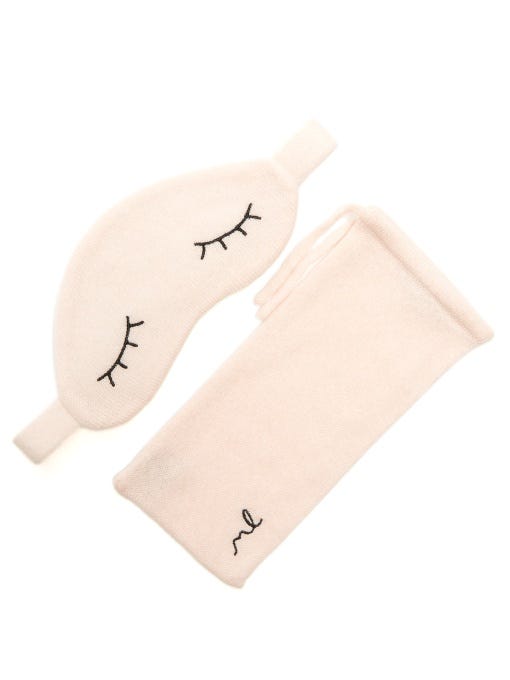 Morgan Lane + Morgan Lane Sleepy Lids cashmere mask