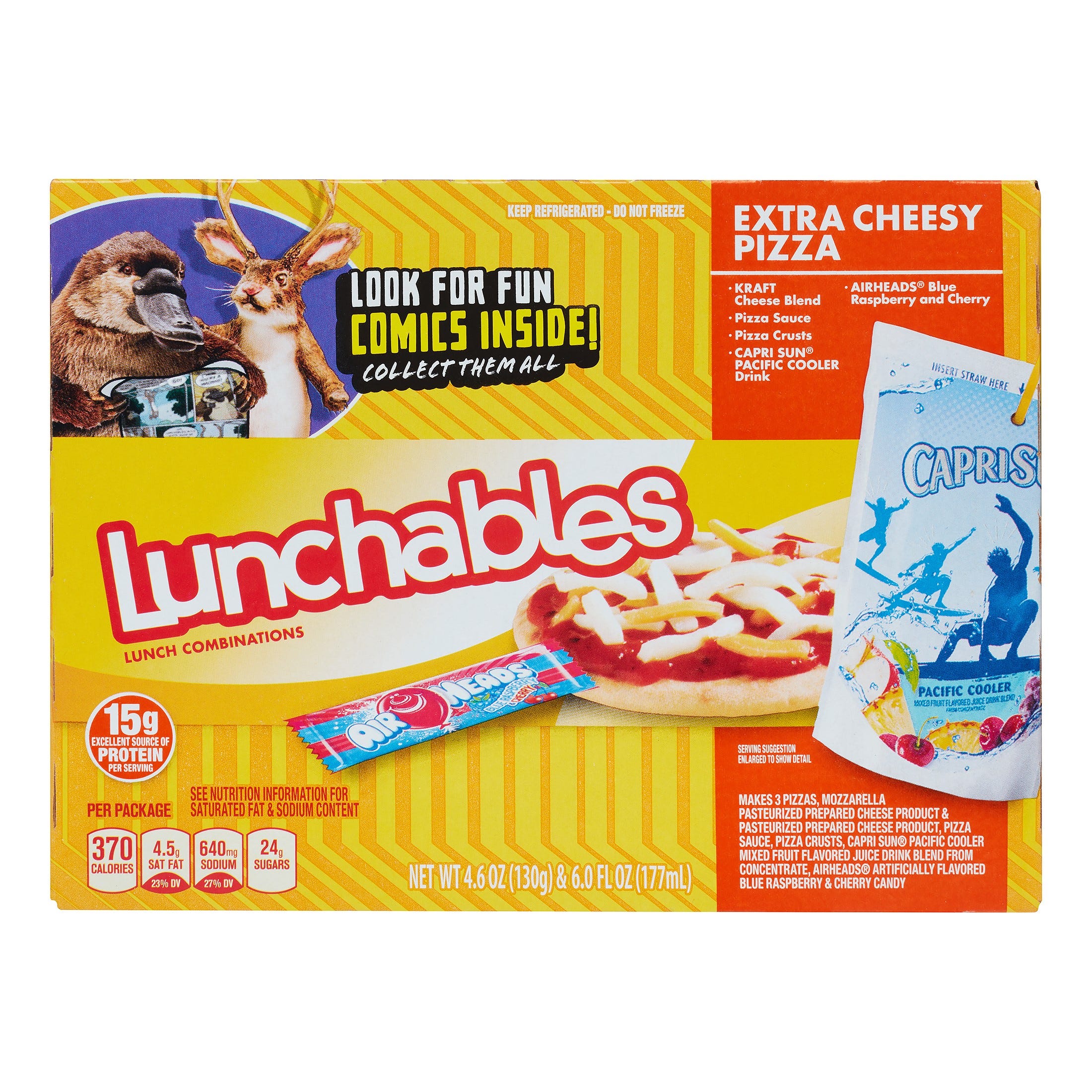 Oscar Meyer + Lunchables Lunch Combinations, Extra Cheesy Pizza